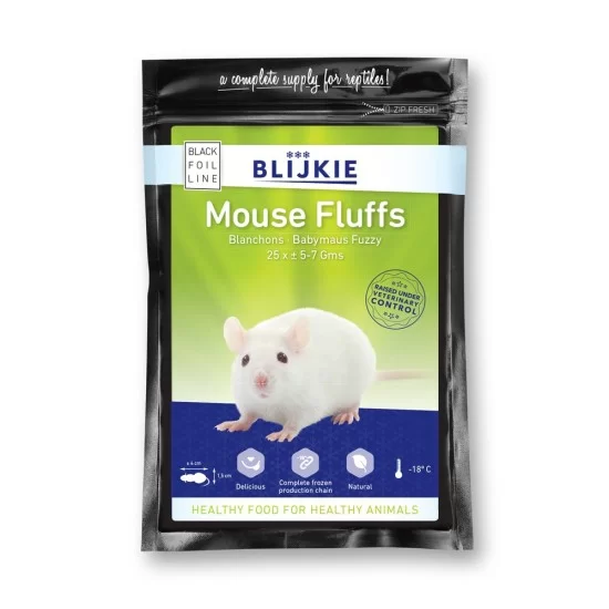 Frozen Mice Fuzzie Mouse 25 pieces 4-6gr